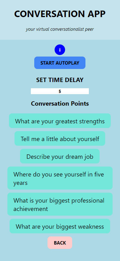 GitHub - KobeZ123/conversation-app: The Conversation App provides all ...
