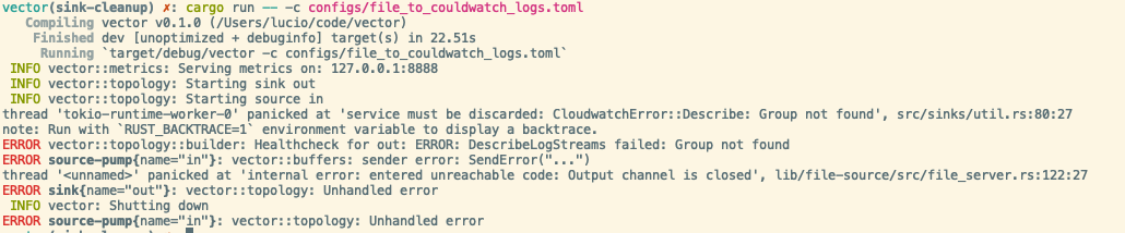 Handle channel dropping better · Issue #234 · vectordotdev/vector · GitHub