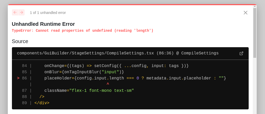 fix(gui): TypeError caused by `useSelectedStageConfig()` · Issue #41 ...