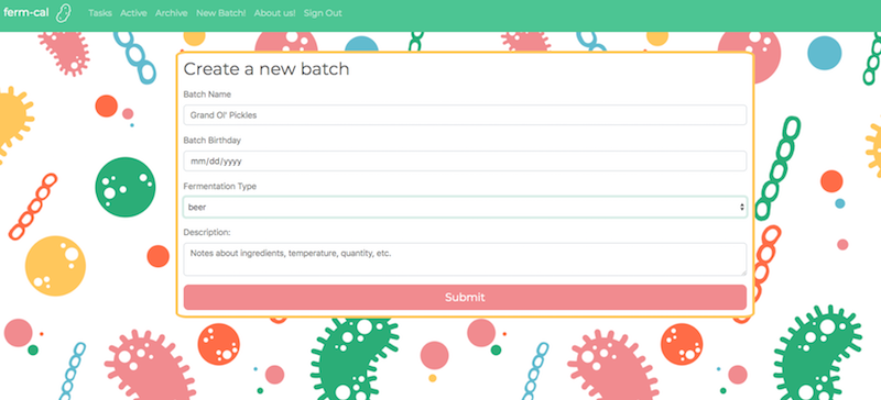GitHub - Batchbois/ferm-cal: Capstone project for learn academy fox-2020