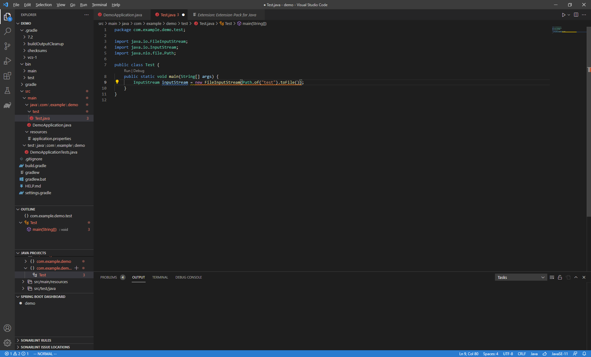 Code action to surround with try-with-resources · Issue #2128 · redhat-developer/vscode-java ...