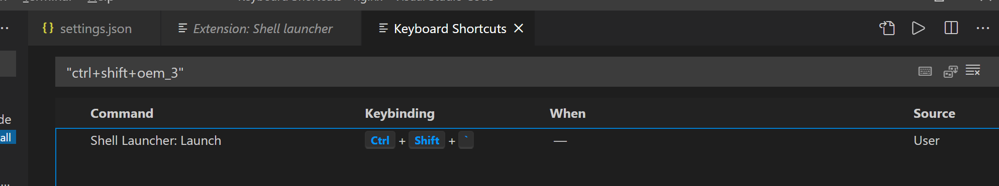shells configured in setting.json do not display in Laucher dropdown list · Issue #60 · Tyriar ...