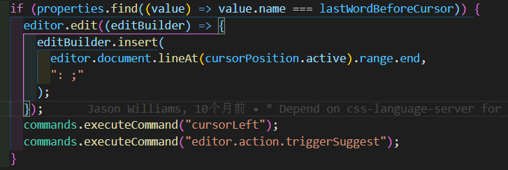 Incorrect cursor position after css autocomplete · Issue #360 · styled-components/vscode-styled ...