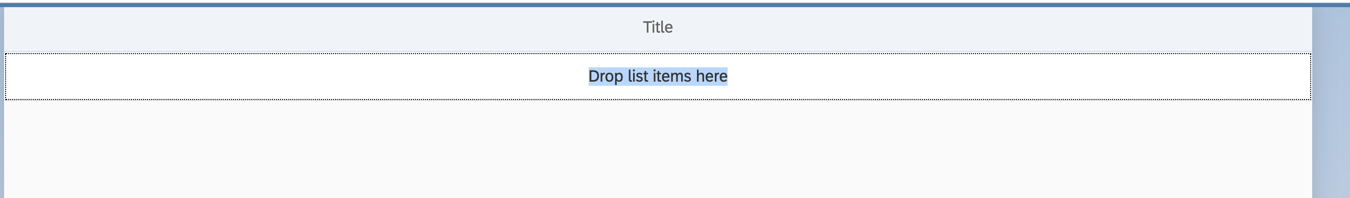 The list shows 'Drop list items here' · Issue #6216 · sap-tutorials/Tutorials · GitHub