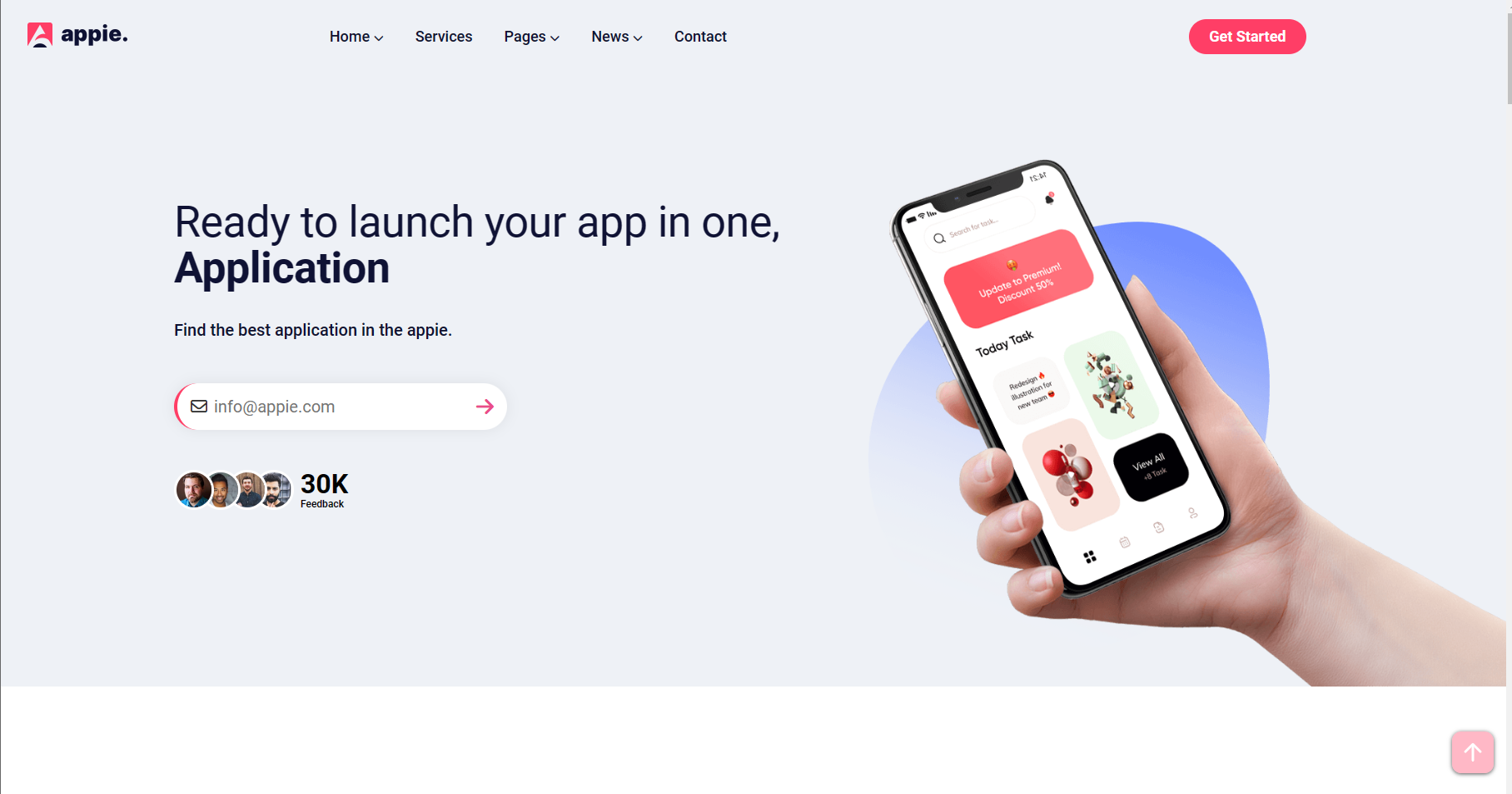 GitHub - Shalabyelectronics/Appie-website-project: This is a Fisrt stage project from K-Albynyan ...