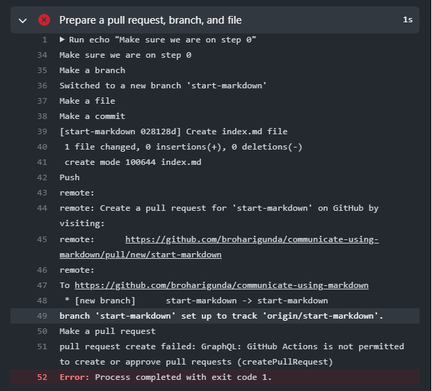 [Bug] Action does not pass while i create the template of this repository · Issue #29 · skills ...