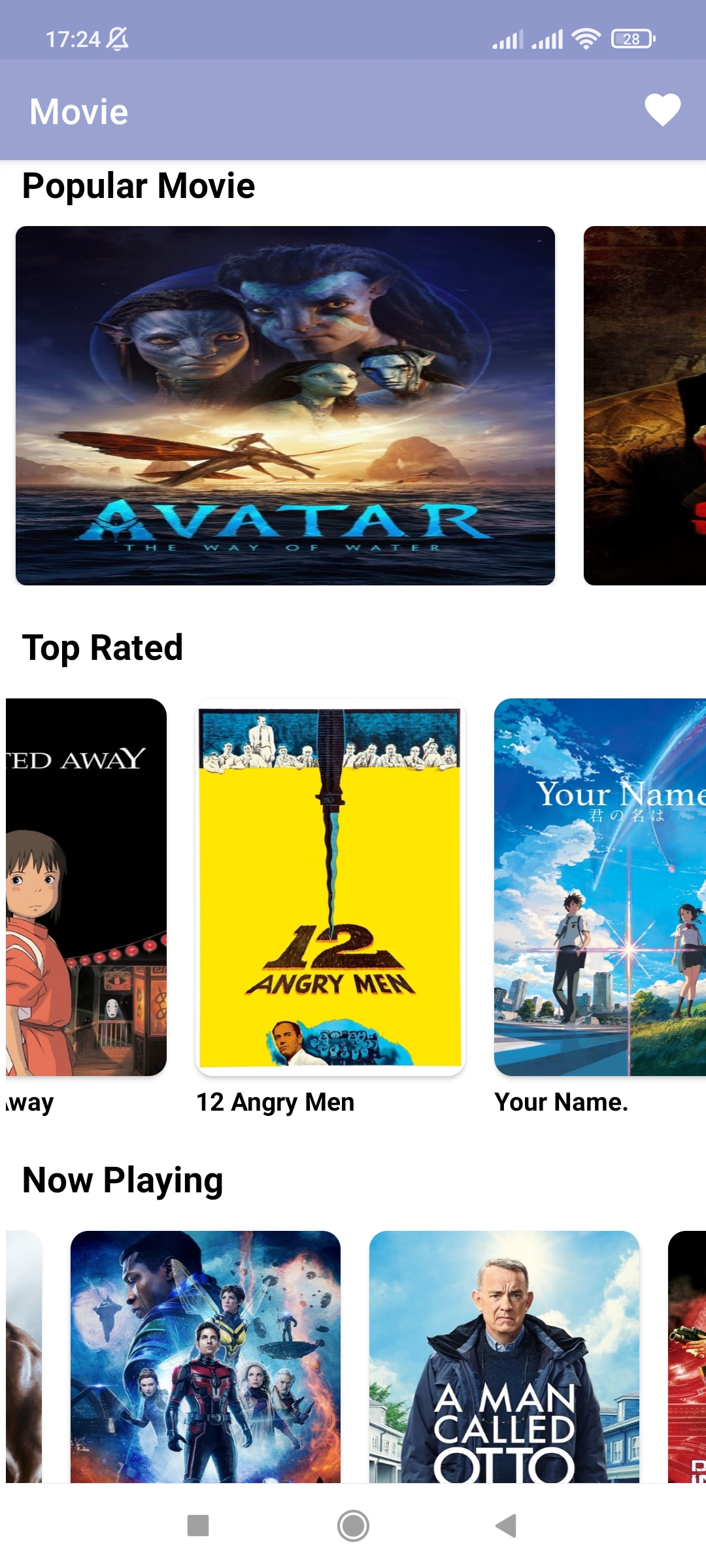 GitHub - lalabib/Movie-DB: Movie-DB is an application to display popular, top rated and now ...