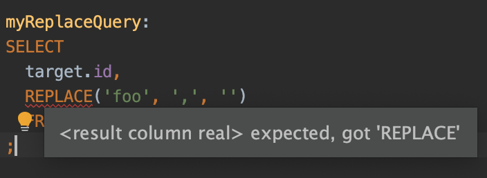 sqlite REPLACE function · Issue #3105 · sqldelight/sqldelight · GitHub
