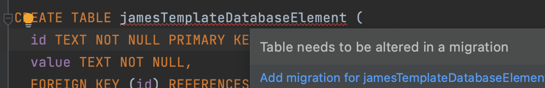 False positive in SchemaNeedsMigrationInspection · Issue #3132 · sqldelight/sqldelight · GitHub
