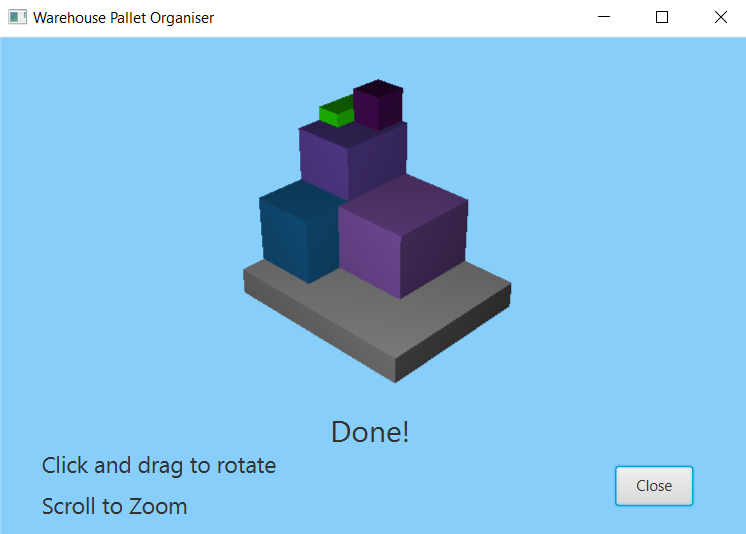 GitHub Joshuaomolegan WarehousePalletOrganiser A Java Application To Organise Boxes On A 