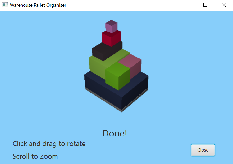 GitHub Joshuaomolegan WarehousePalletOrganiser A Java Application To Organise Boxes On A 