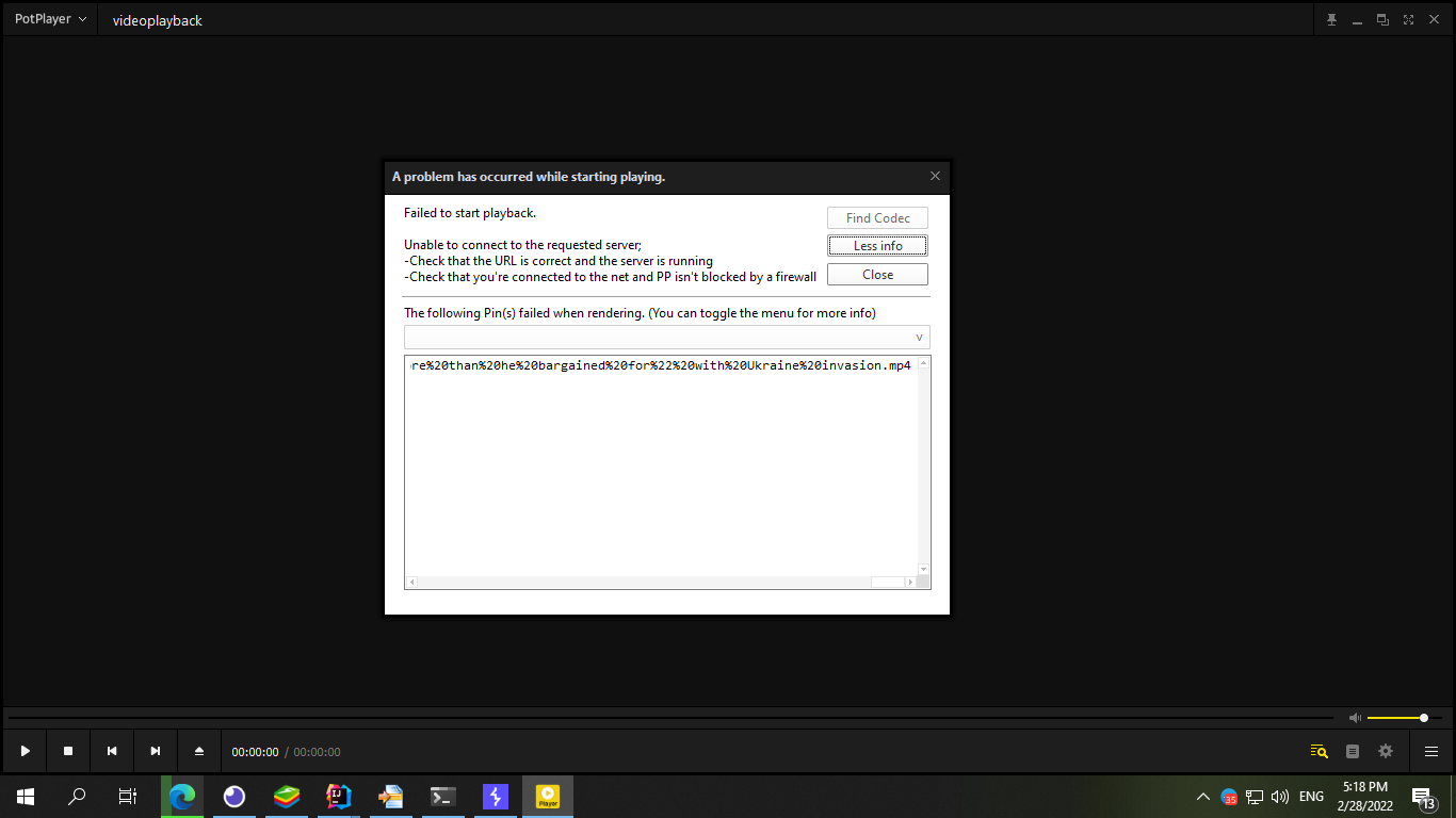 [Bug] Can not stream download link in latest version · Issue #2943 · iv ...