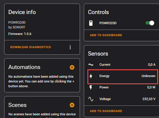 POWR320D show unknown state for Energy · Issue #1017 · AlexxIT/SonoffLAN · GitHub