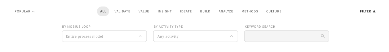 All Practice Page - Main Filters Bar Display (5) · Issue #60 · openpracticelibrary/opl-fe · GitHub
