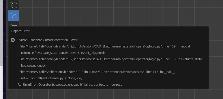 [BUG] Python error when drawing 2D shape · Issue #290 · hlorus/CAD_Sketcher · GitHub