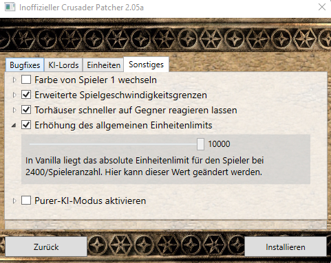 Keine neuen Bürger/No citizens -Bug(Entity-Limit Bug) · Issue #81 · UnofficialCrusaderPatch ...