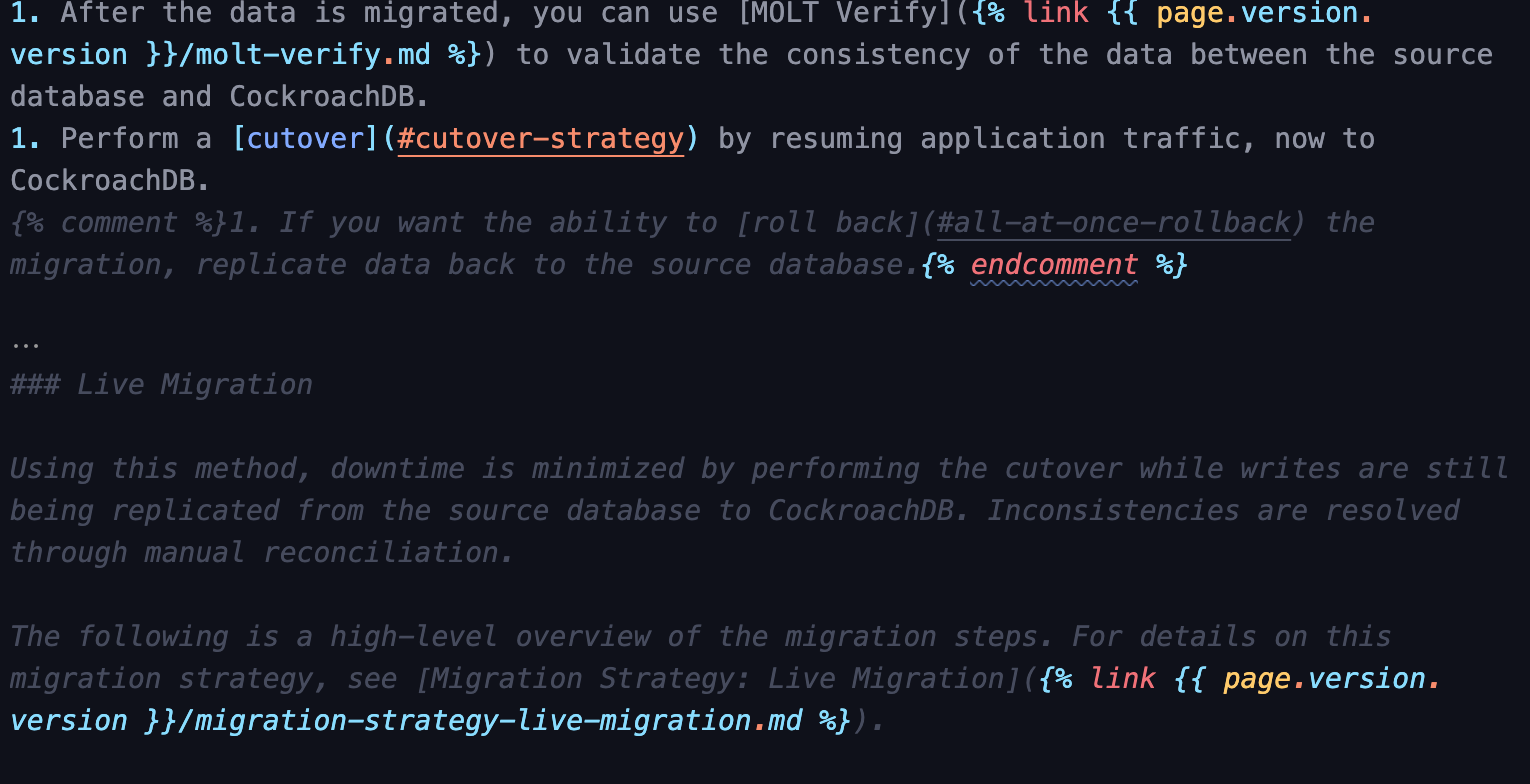 Liquid tags within Markdown sections are not always handled correctly · Issue #1330 · yzhang-gh ...
