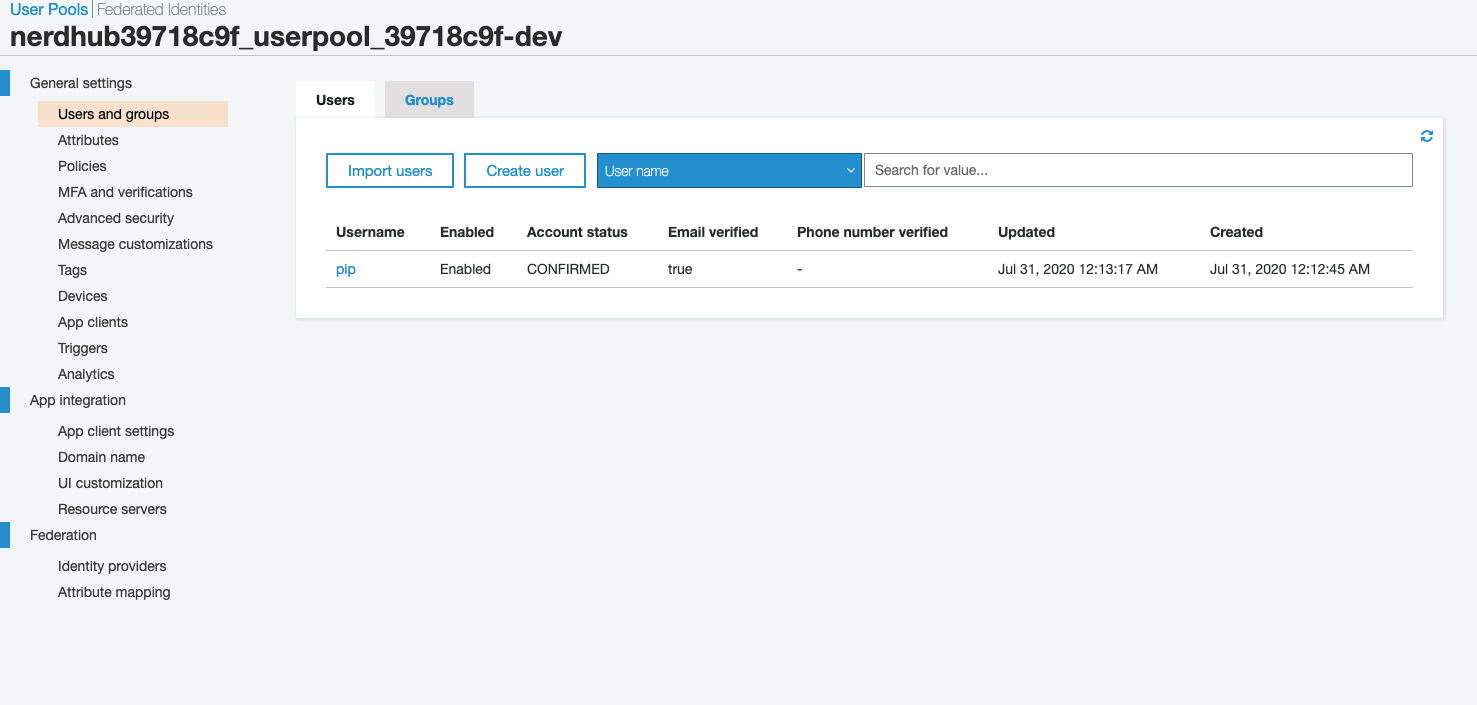 User Does Not Exist Error Even Though User Exists in User Pool · Issue ...
