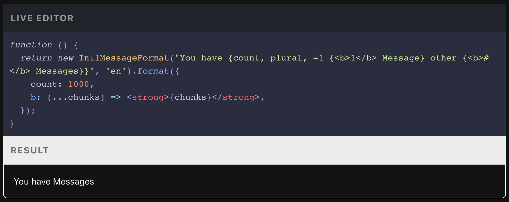 Tags inside plural variants · Issue #1680 · formatjs/formatjs · GitHub