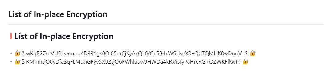 Only the first text is previewed correctly for a list of encrypted texts. · Issue #102 · meld-cp ...