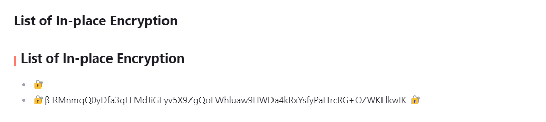 Only the first text is previewed correctly for a list of encrypted texts. · Issue #102 · meld-cp ...
