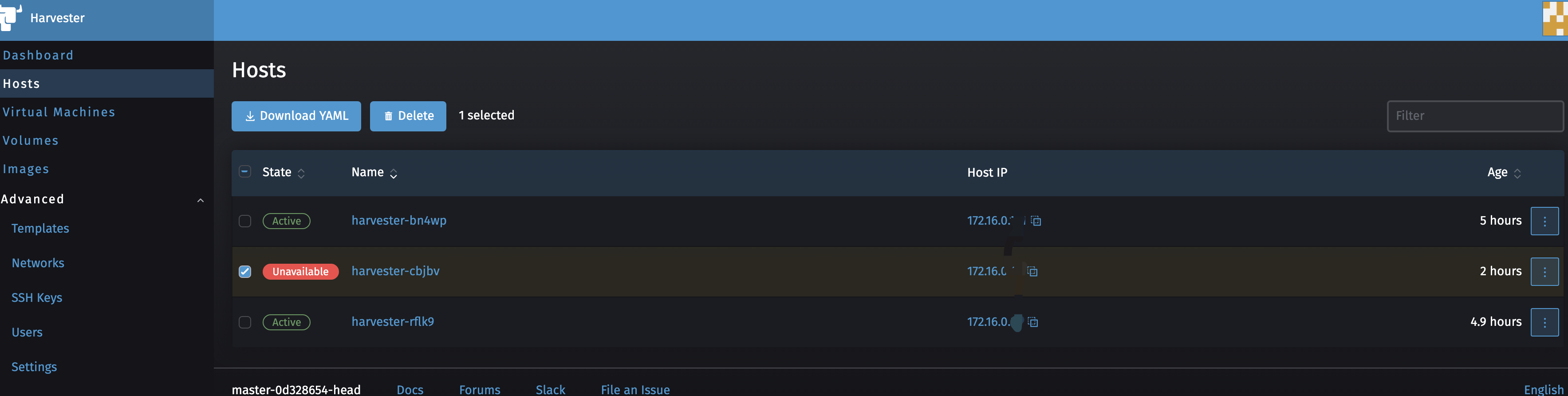 [BUG]Unable to delete a host on Harvester · Issue #463 · harvester ...