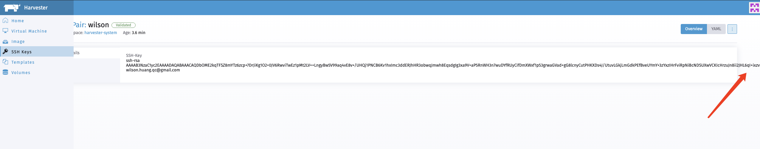 The pubKey content does not wrap on the page · Issue #220 · harvester/harvester · GitHub