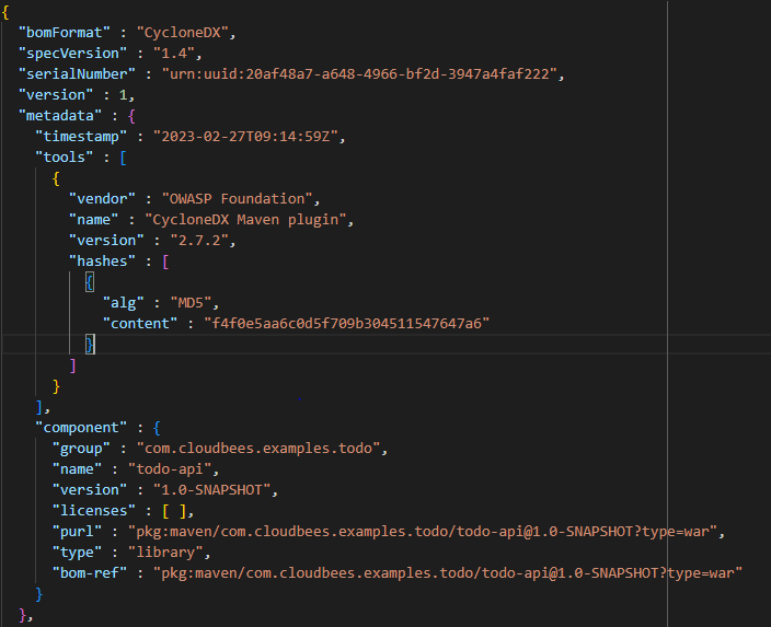 bom-ref missing for root of project in sbom by cdxgen · Issue #243 · CycloneDX/cdxgen · GitHub