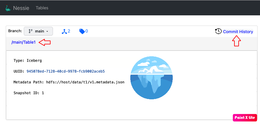 UI - show commit history · Issue #2023 · projectnessie/nessie · GitHub