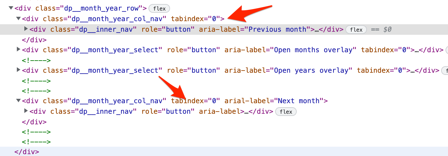 [Accessibility] - Screenreader does not announce Previous / Next month properly when Previous ...