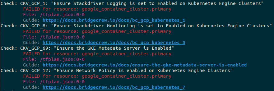 Why checkov doesn't display `Severity` in the output when running via docker container with the ...