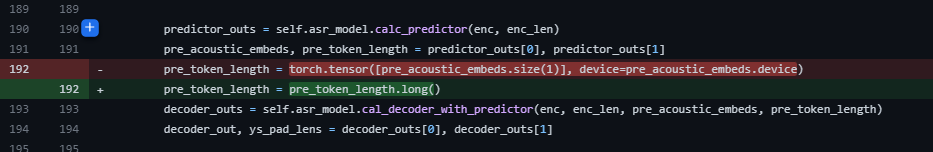 AISHELL Paraformer Baseline Decoding Error · Issue #9 · modelscope/FunASR · GitHub