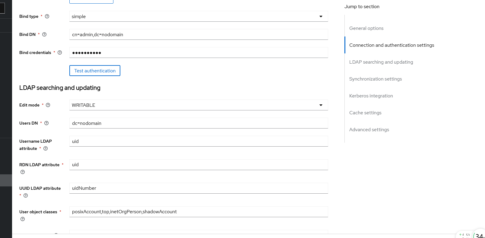Error resetting password: Could not modify attribute for DN [uid=lixiaokun, ou=People, dc ...