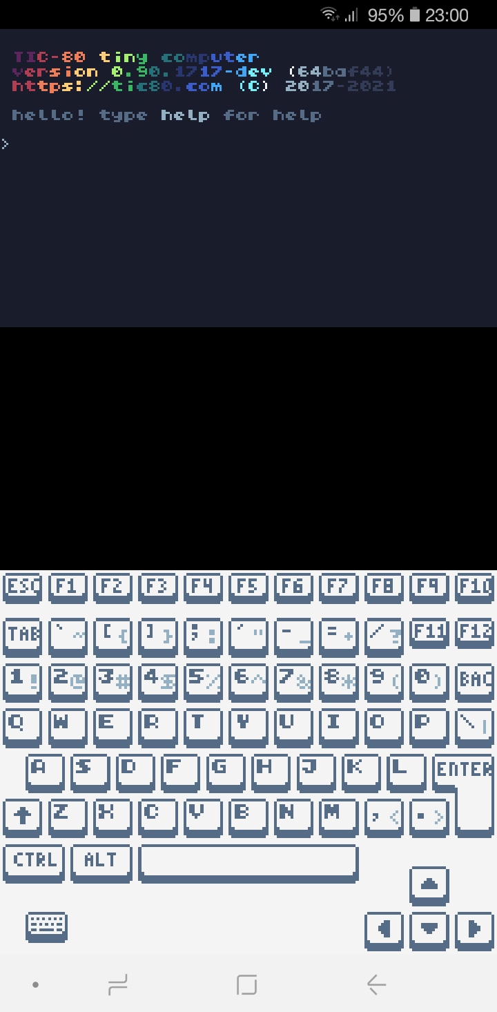 TIC-80 keeps stopping (Android) · Issue #1499 · nesbox/TIC-80 · GitHub