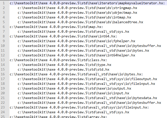 Dump files · Issue #7611 · HaxeFoundation/haxe · GitHub
