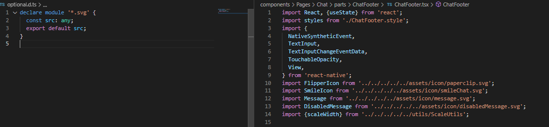 VS Code can't see declared type for svg · Issue #166742 · microsoft ...