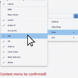 [MU4 Task] [MIXER] Layout settings menu · Issue #8990 · musescore/MuseScore · GitHub