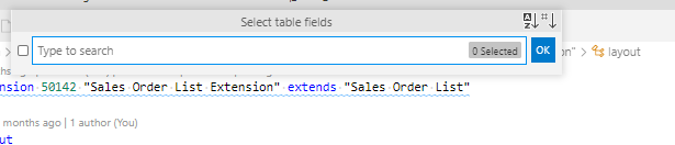 Add multiple fields ( AZ AL DEV Tools ) not working anymore · Issue #232 · anzwdev/al-code ...