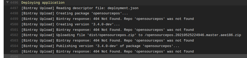 BinTray Replacement · Issue #3110 · opensourcepos/opensourcepos · GitHub