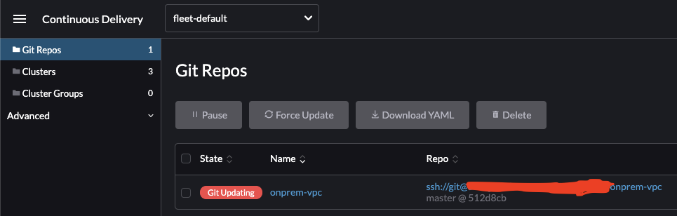 Downstream Cluster Sync Error · Issue 585 · Rancher Fleet · Github