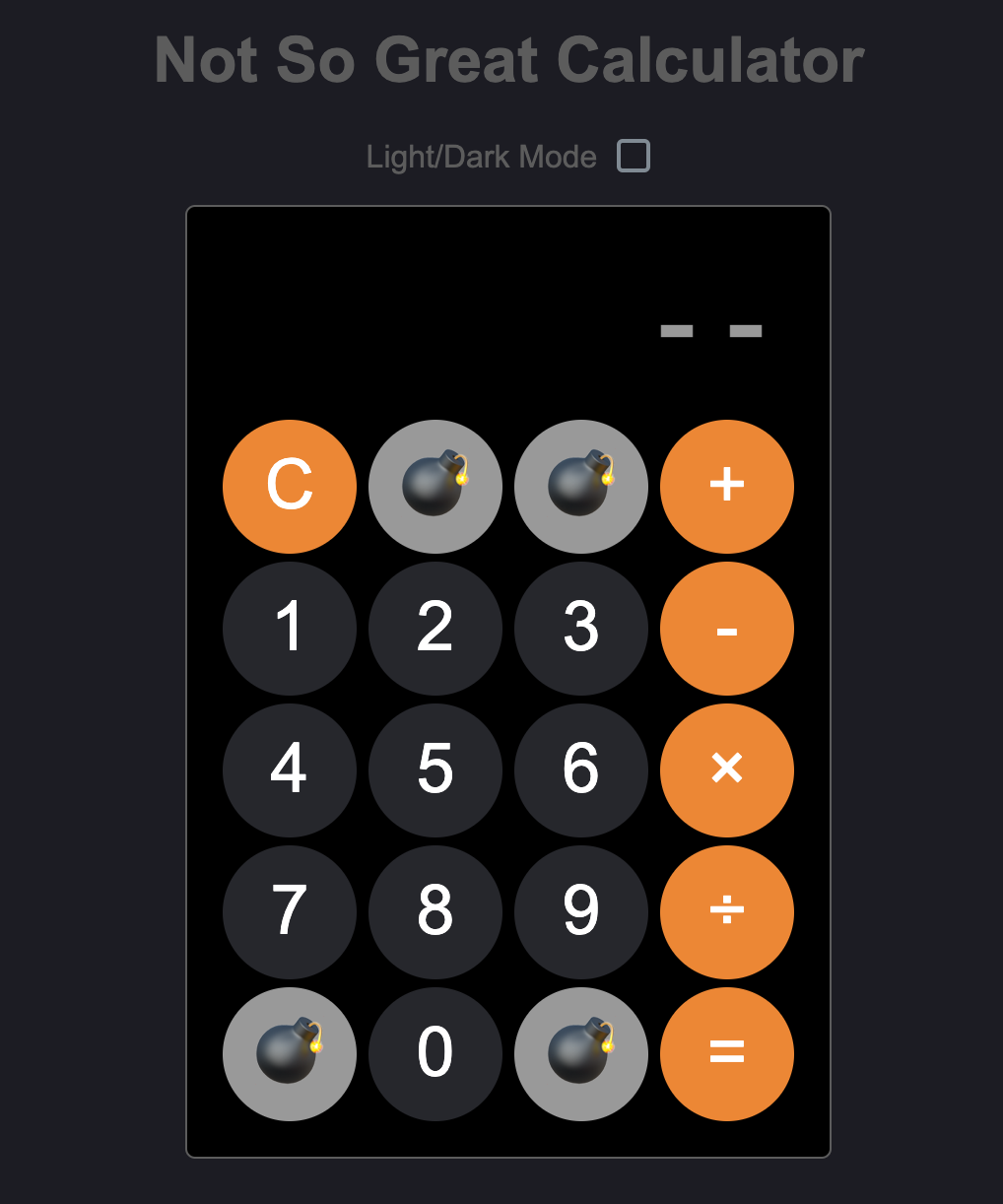 GitHub - Snake0good/calculator: A basic JavaScript calculator divided into 2 repos. Old (165 js ...