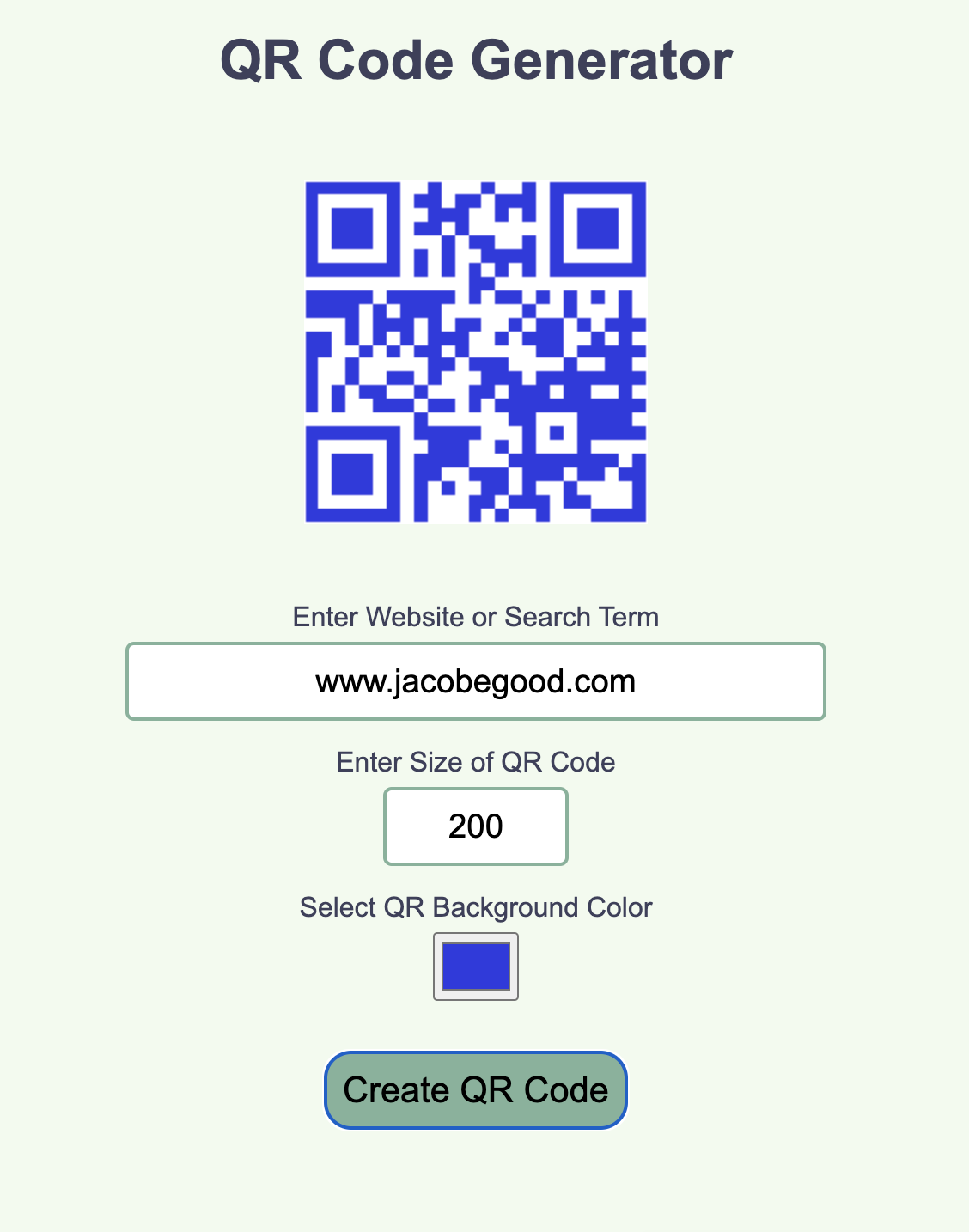 GitHub - Snake0good/QR-Generator