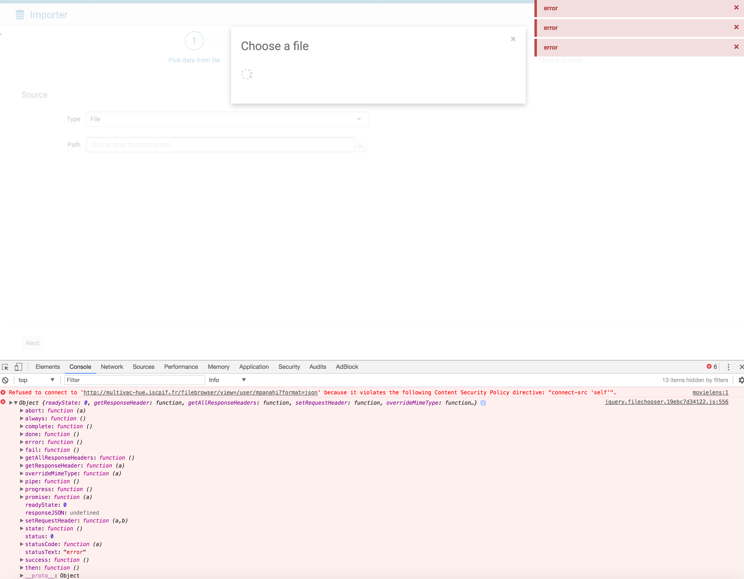 Content Security Policy Directive Connect Src Self · Issue 559