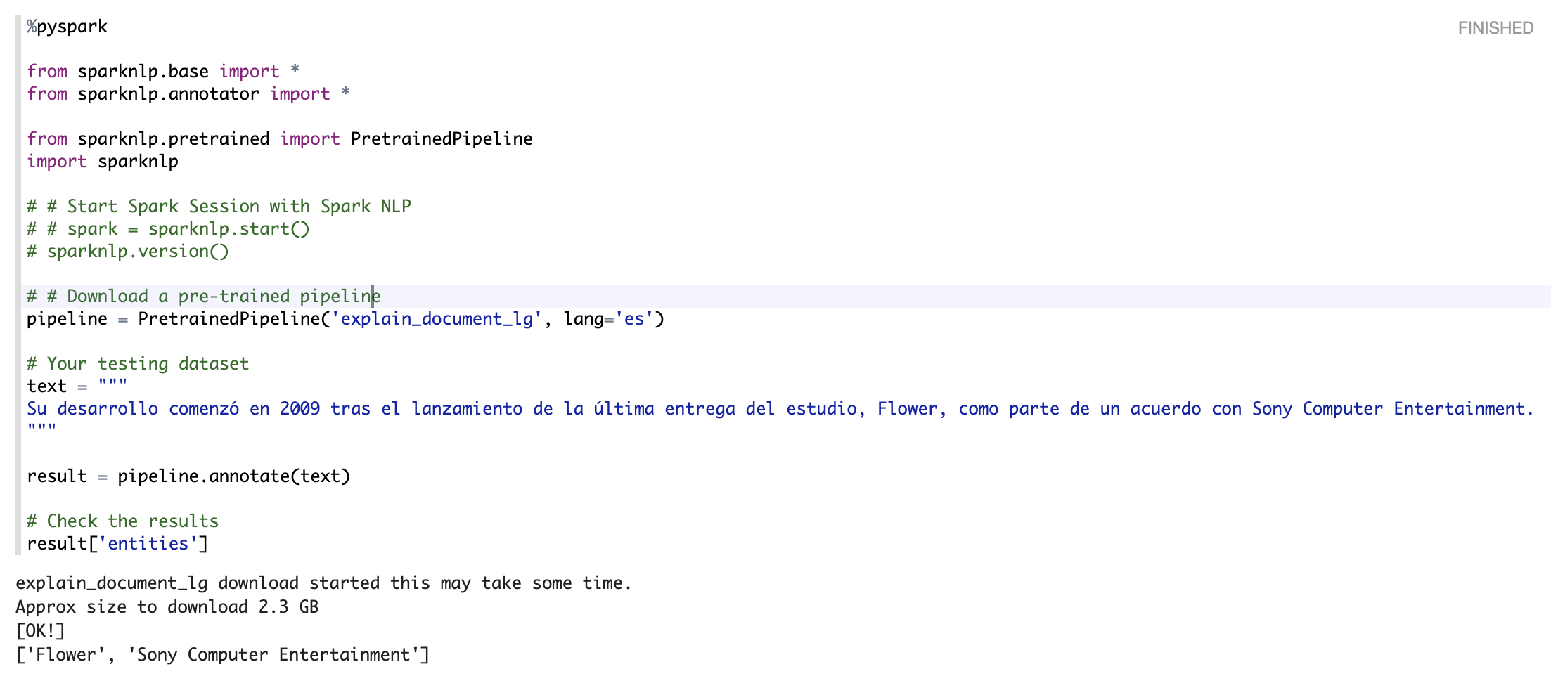 Loading pre-trained pipeline from diskfile is not working with error Param cleanupMode does not ...