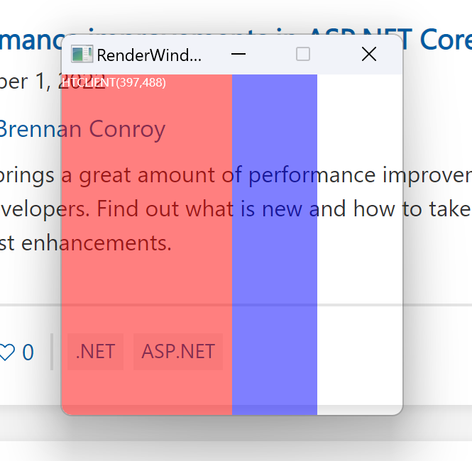 Win32 Window Transparency Feature Is Not Available On Windows 8x Will Produce Obvious Smear