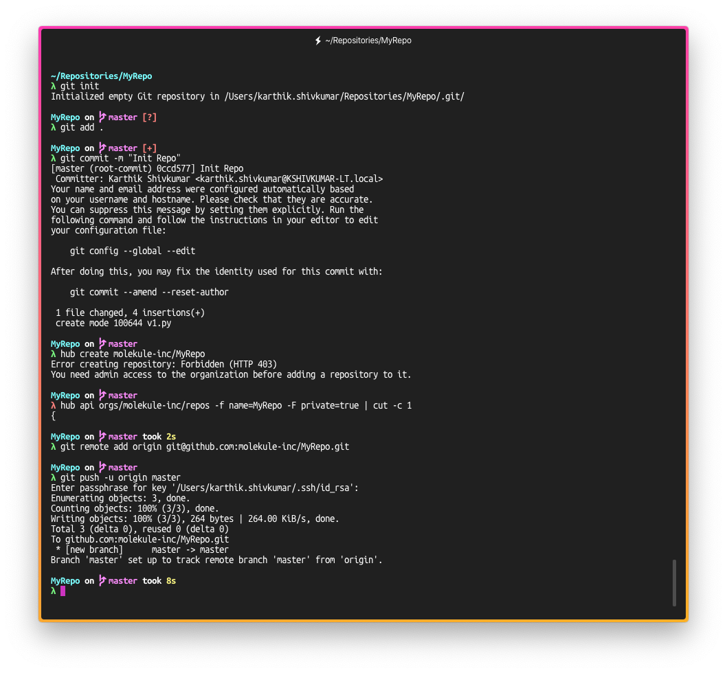 `hub create` returns 403 but I have valid permissions. · Issue #2438 · mislav/hub · GitHub