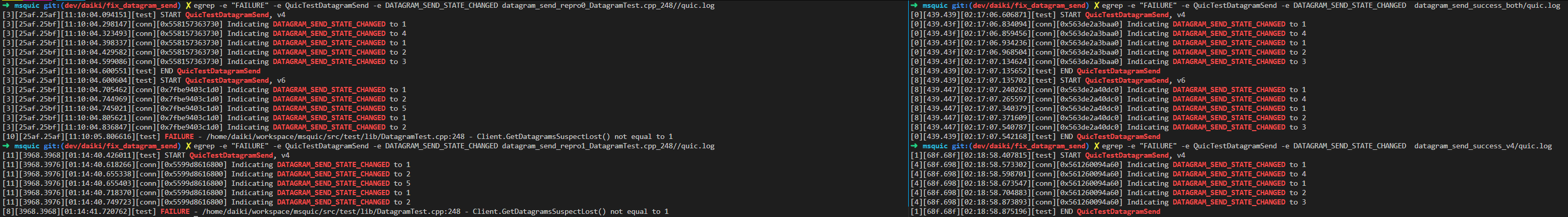 Basic/WithFamilyArgs.DatagramSend/1 Failure · Issue #1994 · microsoft/msquic · GitHub
