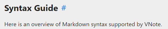 Internal links within a note · Issue #727 · vnotex/vnote · GitHub