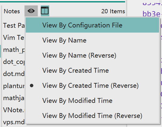一个排序的bug，排序无效果 · Issue #1212 · vnotex/vnote · GitHub
