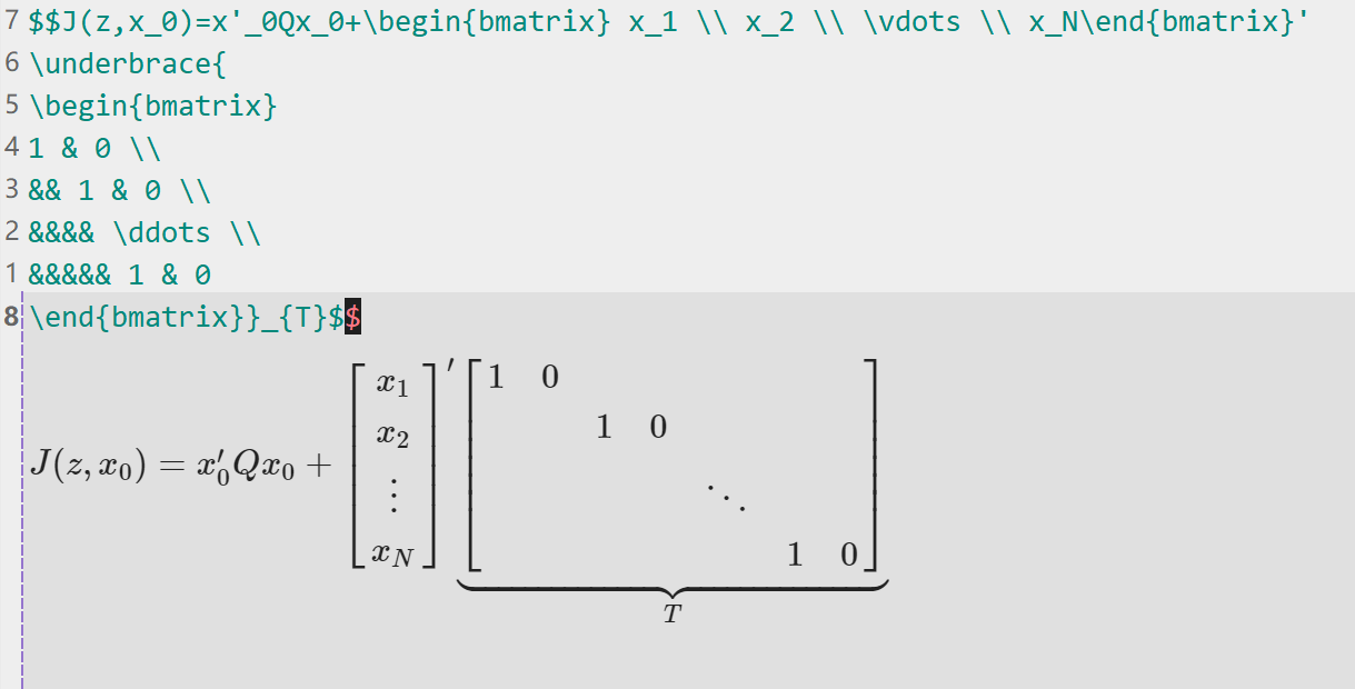 mathjax矩阵上/下方大括号渲染问题 · Issue #1385 · vnotex/vnote · GitHub